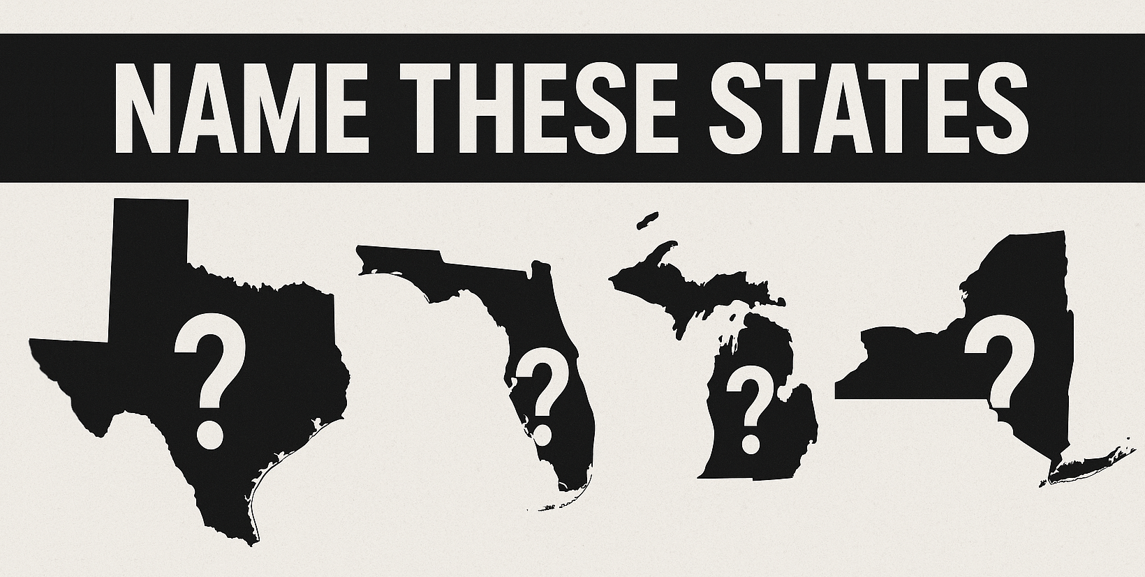 Can You Name These States By Their Shape?